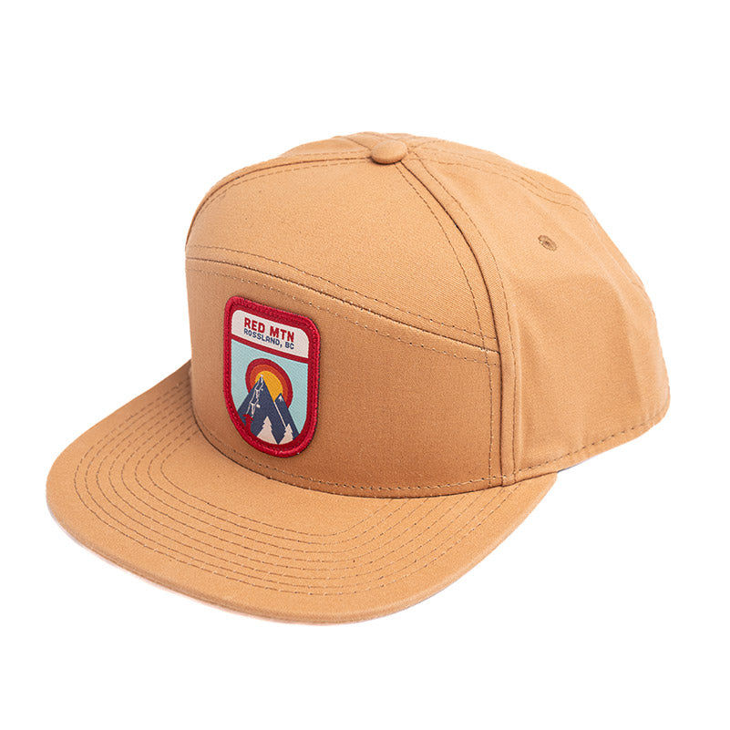Retro Mtn Badge 6 Panel Hat – Piste Off Supply Co.